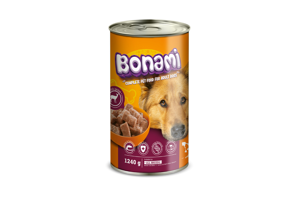 Bonami ploč. za pse 1240g divjačina | Spletna prodaja Kalia
